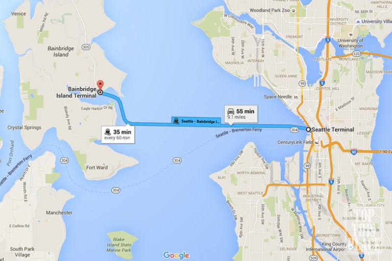 Seattle-Bainbridge Island Ferry