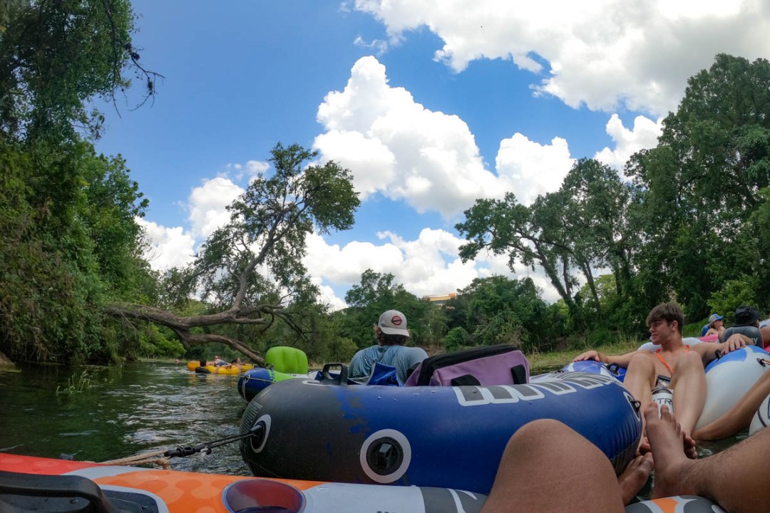 San Marcos River Guided Tubing Experience