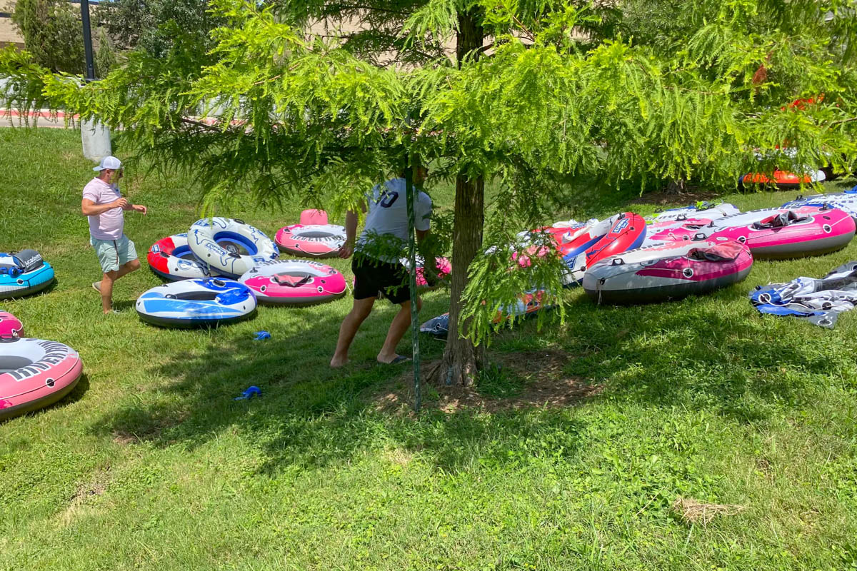 San Marcos River Guided Tubing Experience